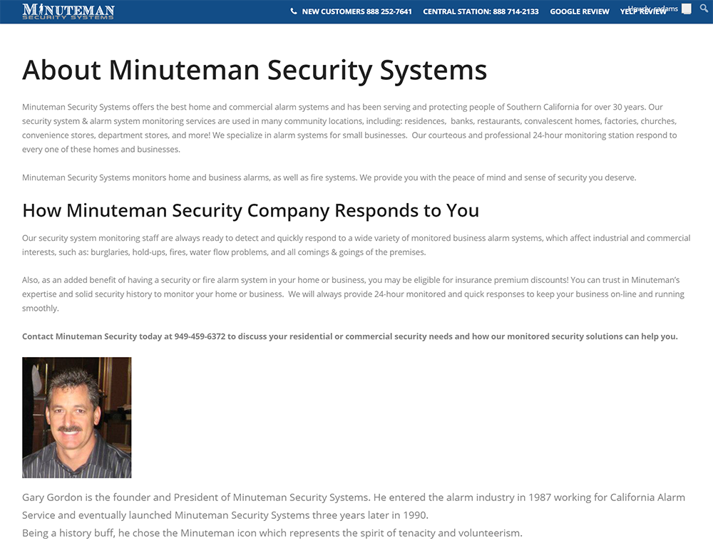 Minuteman Security Systems - Right Left Agency